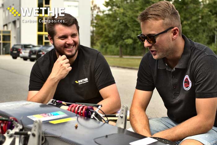 Wethje unterstützt Formula Student der OTH Regensburg